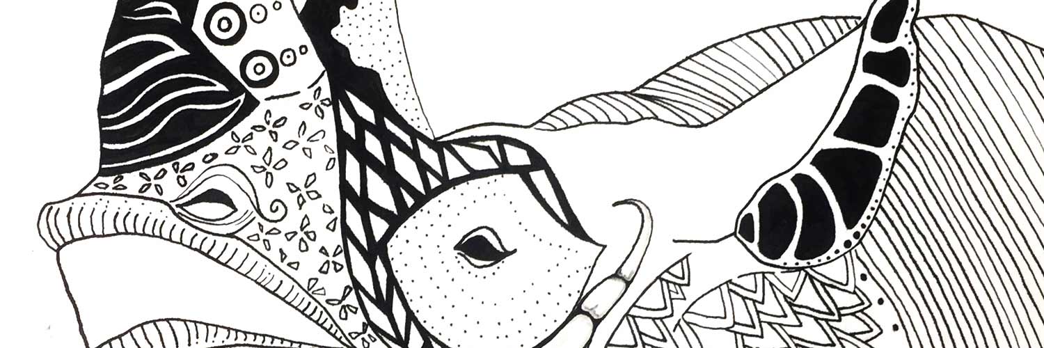1. Ink Animals - Foundations A - Homeschooling Art